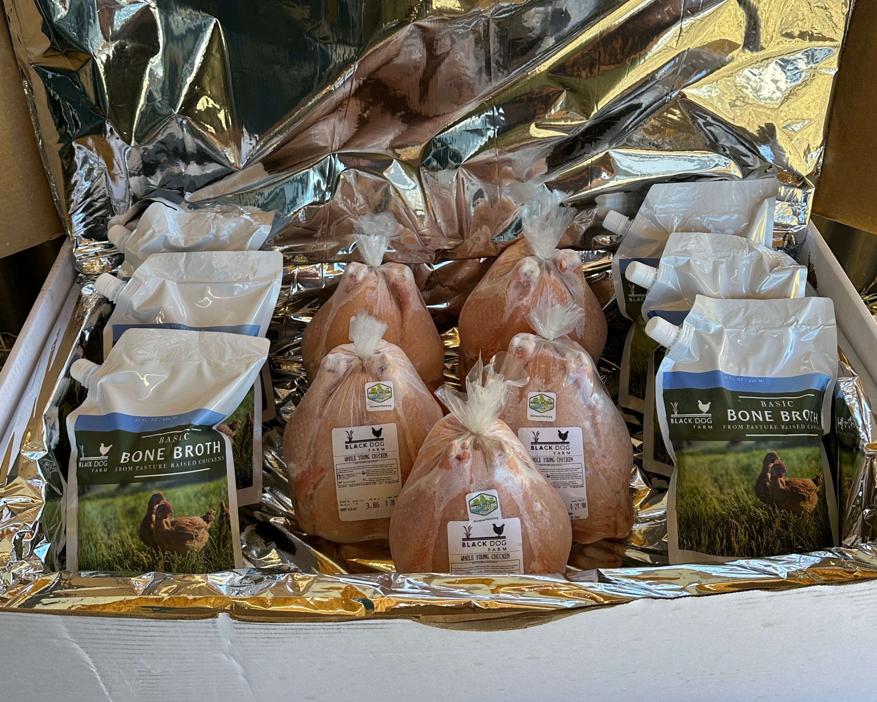 Whole Chickens & Bone Broth – Black Dog Farm