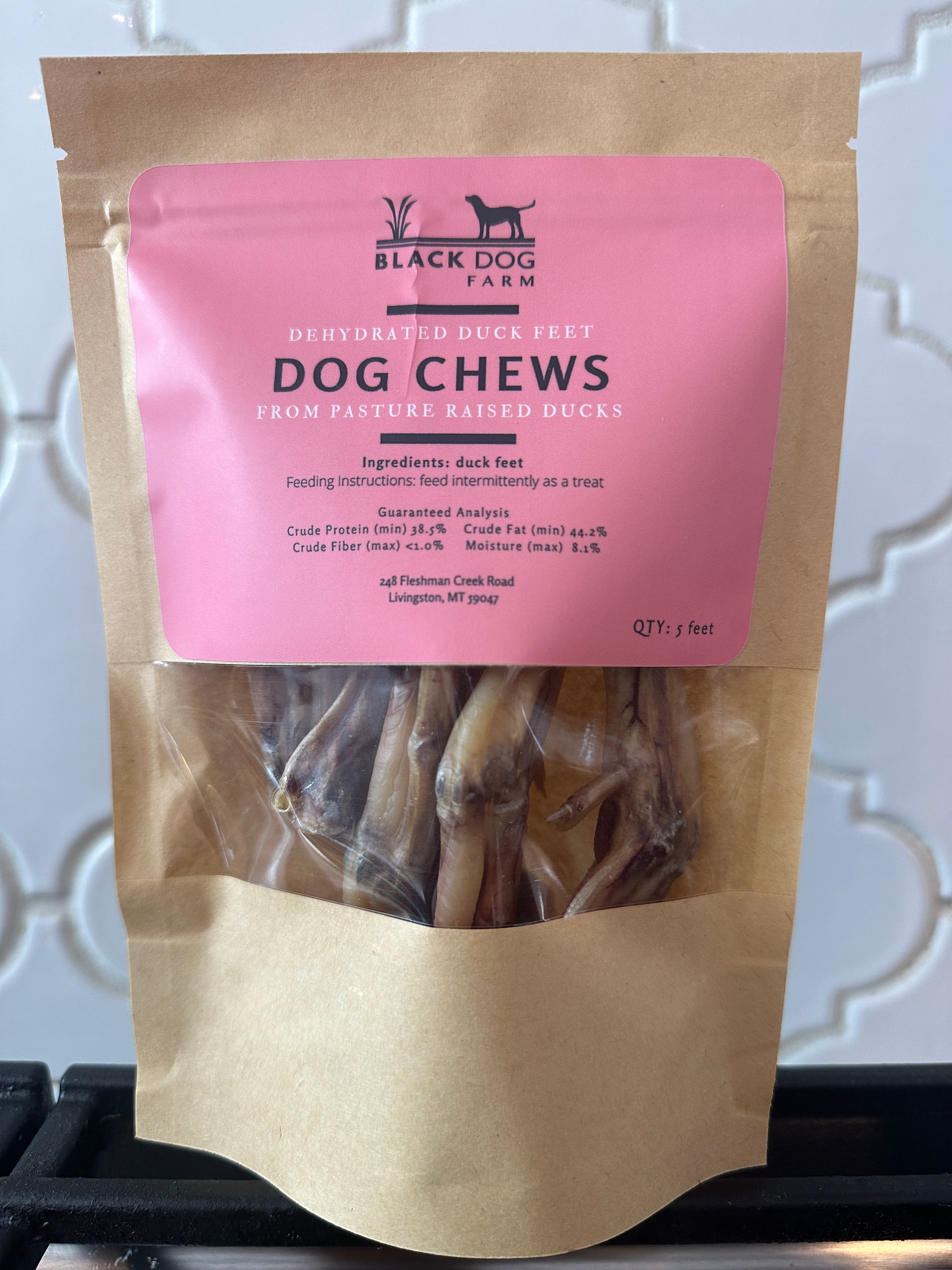 Duck Feet Dog Chews – Black Dog Farm